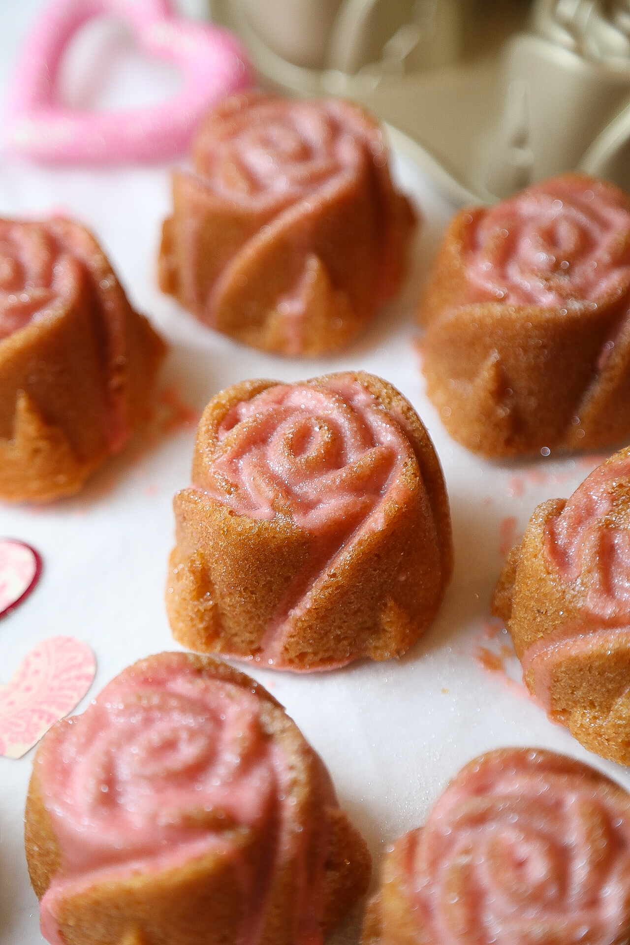 Valentine's Day: Cara Cara Rosebundt Cakes