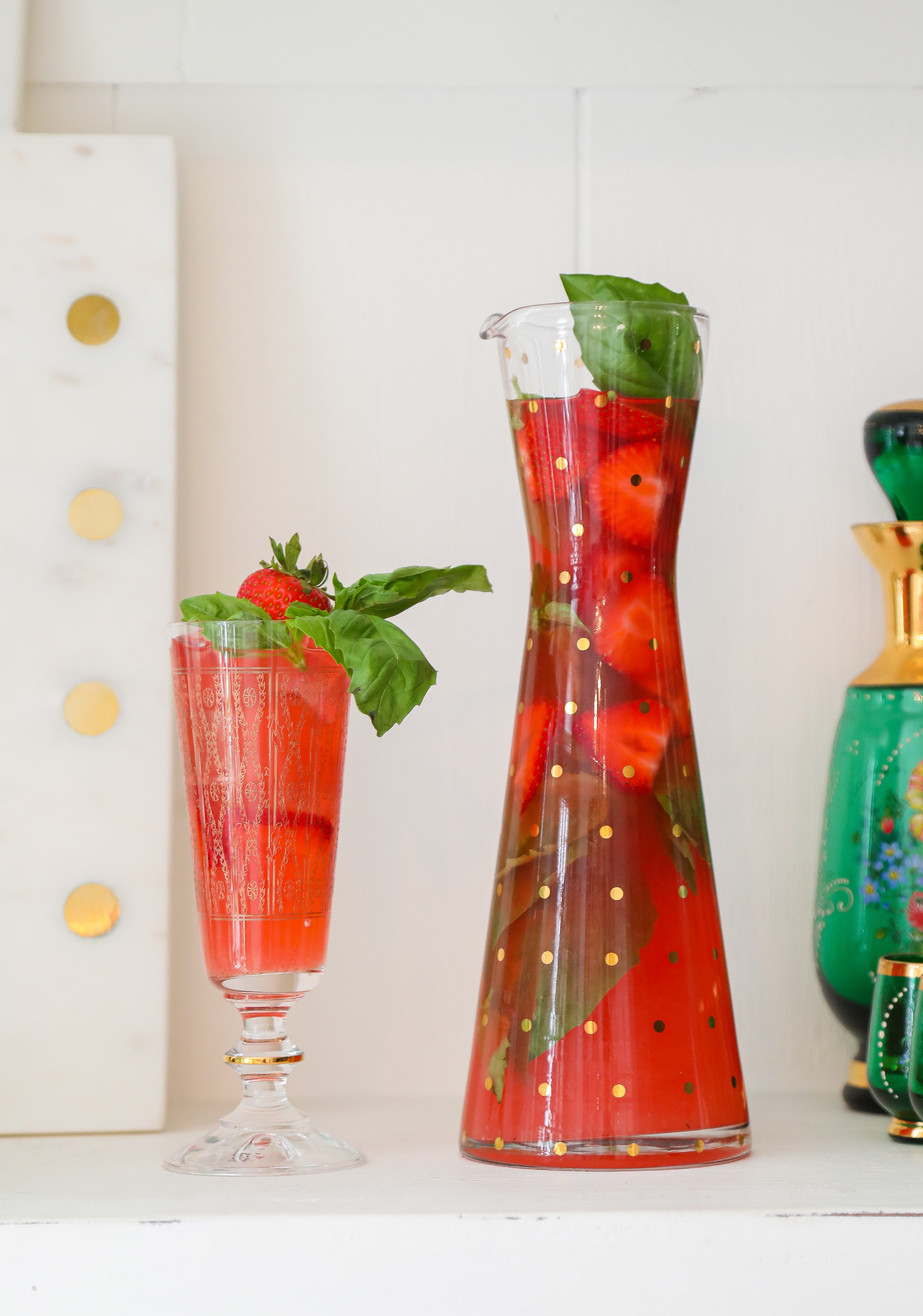 Strawberry Basil Lemonade recipe.