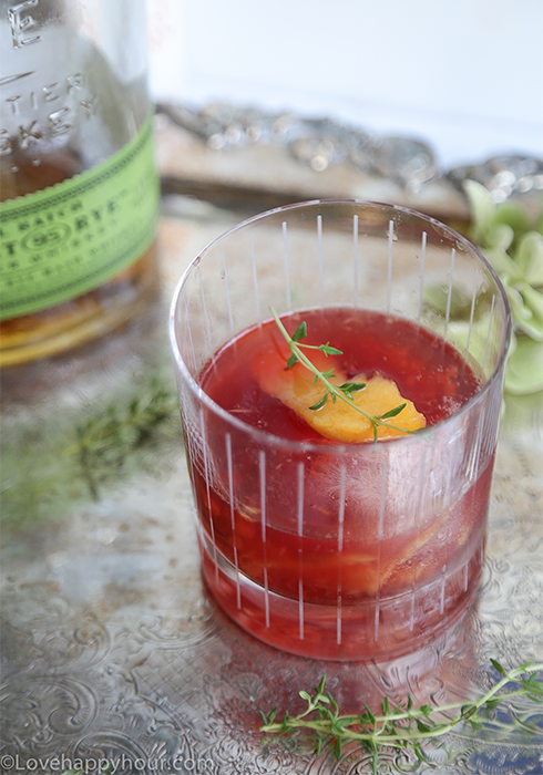 Orchard Old Fashioned (cocktail recipe). | LOVE HAPPY HOUR
